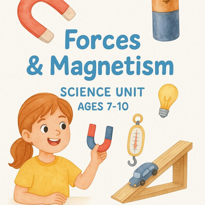3rd Grade Science Curriculum – Forces & Magnetism Unit | Homeschool ...