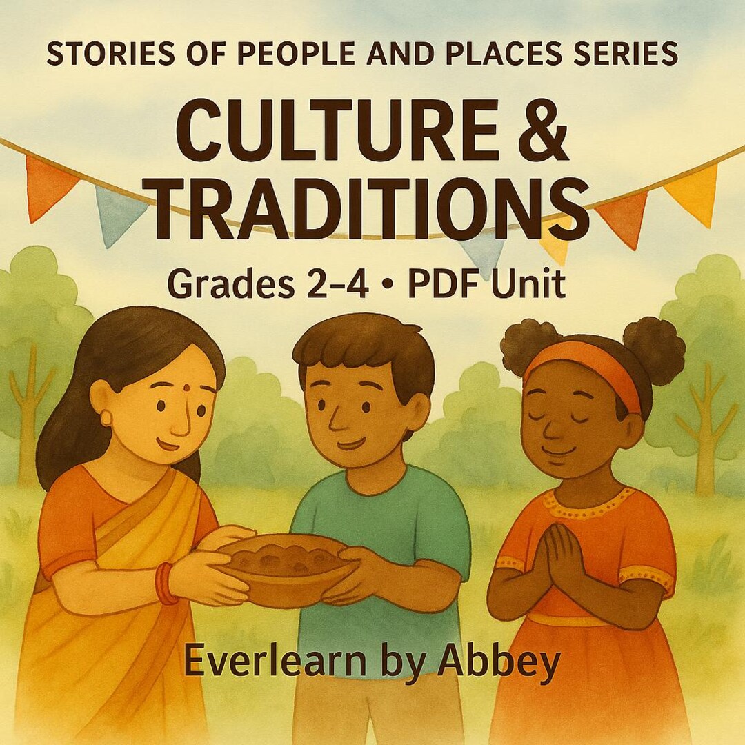 Culture and Traditions – Literature-based Social Studies Unit for ...