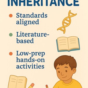 Traits & Inheritance Science Unit | Homeschool Curriculum for Ages 7–10 ...