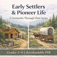 A Little House YEAR Bundle Little House on the Prairie Homeschool ...