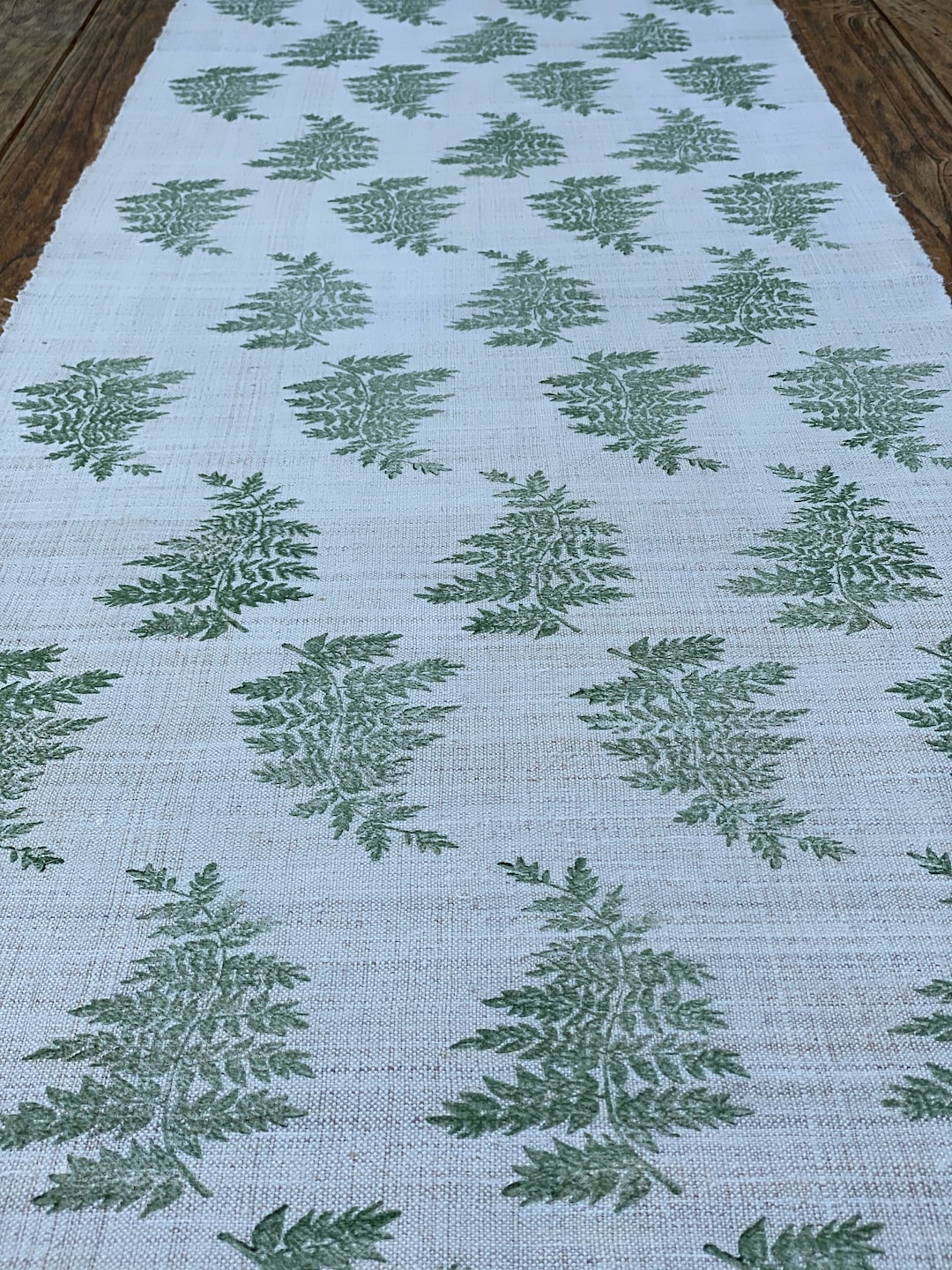 Hand Block Printed Table Runner - Etsy