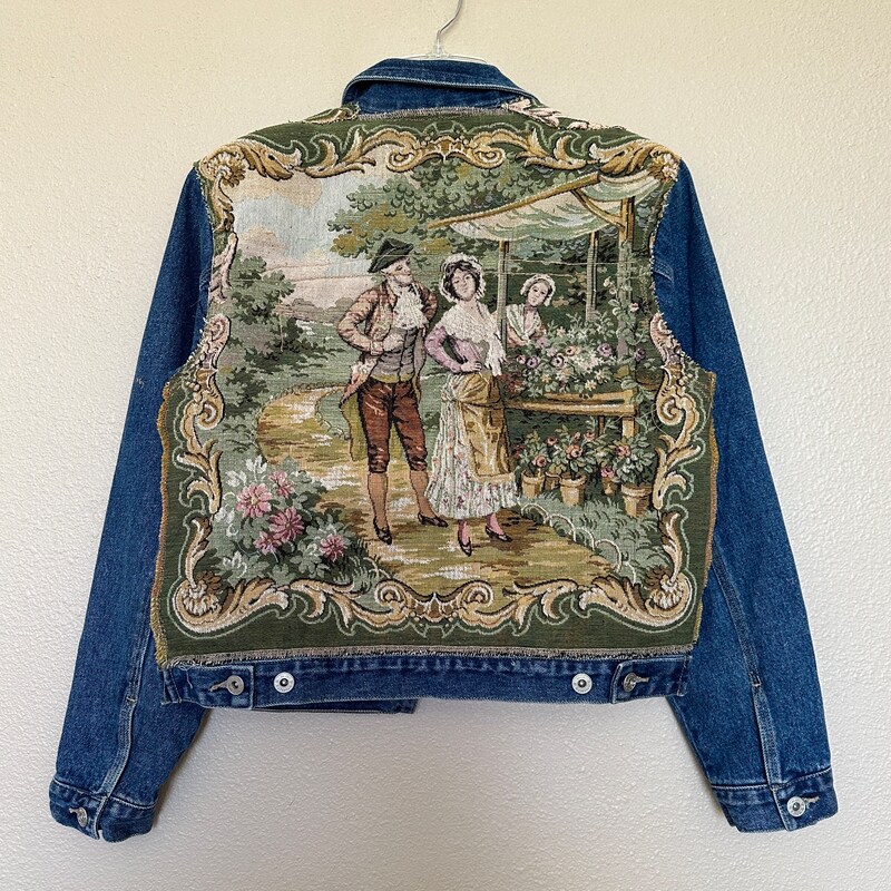 Patch Denim Jacket - Etsy