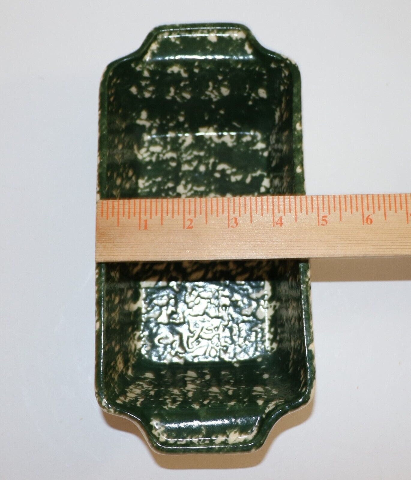 East Texas Pottery Marshall Texas Green Sponge Ware Loaf Pan - Etsy