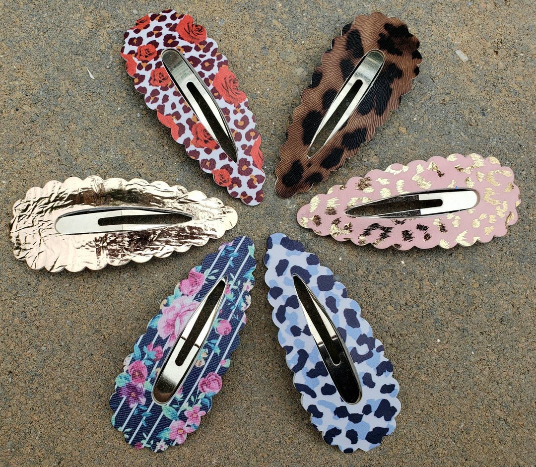 Adult Hair Clips,large Hair Clips, Snap Clips, Extra Large Snap Clips ...