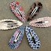 Adult Hair Clips,large Hair Clips, Snap Clips, Extra Large Snap Clips ...