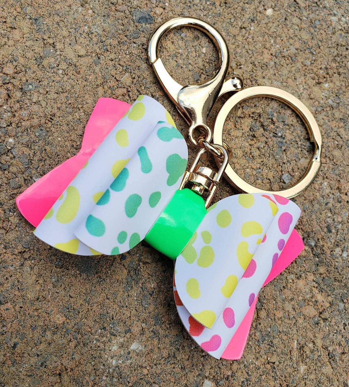 Keychain, Keychain Bow, Backpack Decoration, Backpack Accessory, Zipper ...