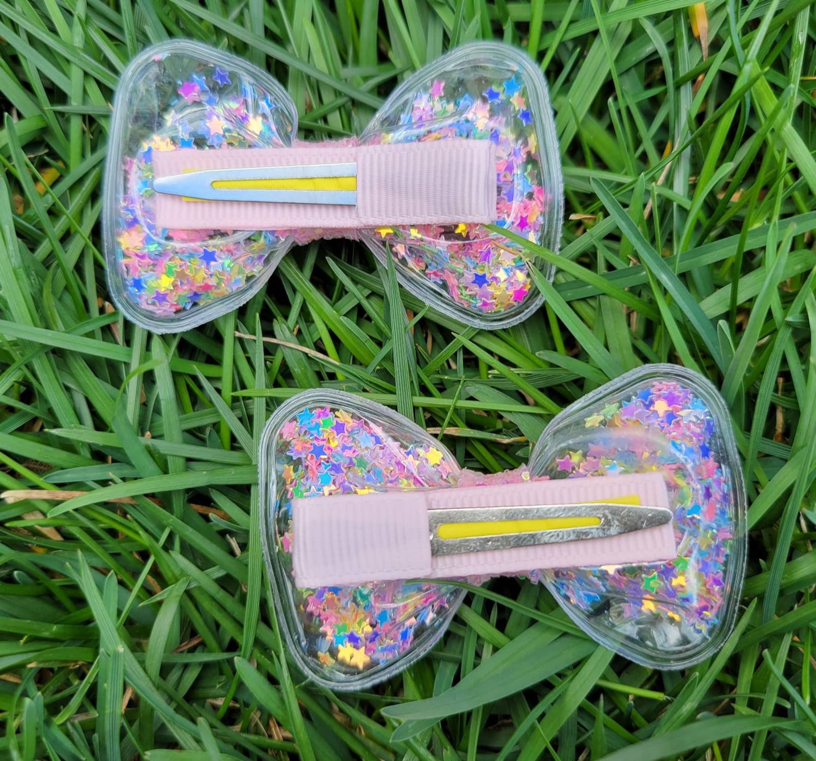 Pastel Shaker Pigtail Bowspigtail Bow Setshaker Bowspastel | Etsy