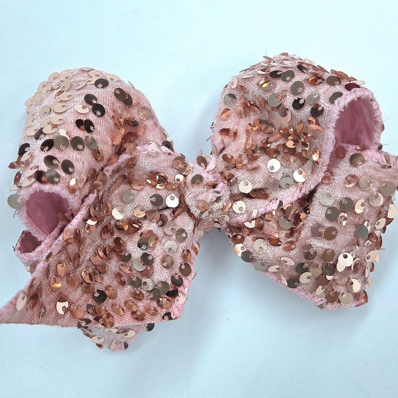Sequin Boutique Bows - Etsy