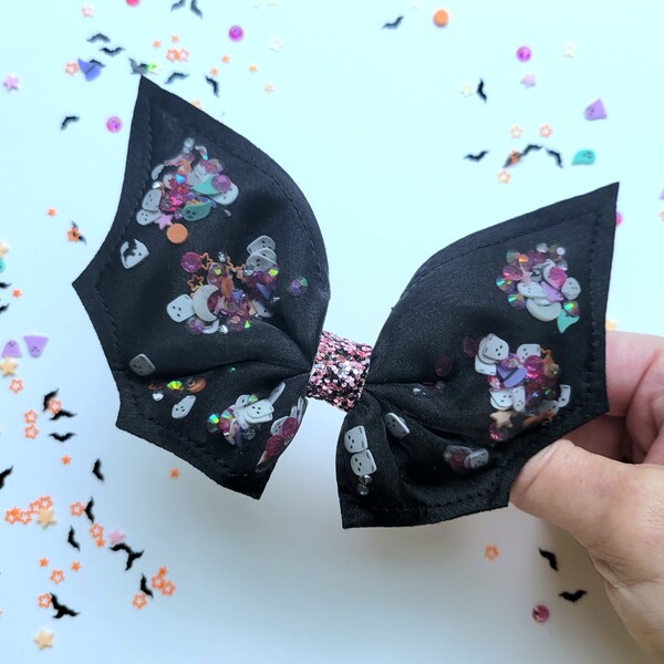 Bat Bow - Etsy