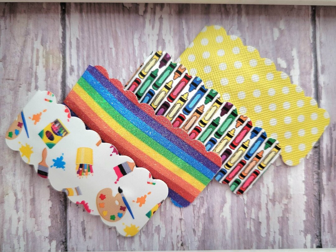 Back to School Snap Clips, Rectangle Snap Clip Set, 2 Inch Snap Clips ...