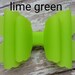 4 Inch Waterproof Pool Bow,pool Hair Bow,lime Green Bow,light Pink Bow ...