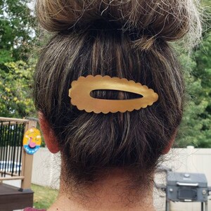Adult Snap Clips, Extra Large Snap Clips, Scalloped Snap Clips, Girls ...
