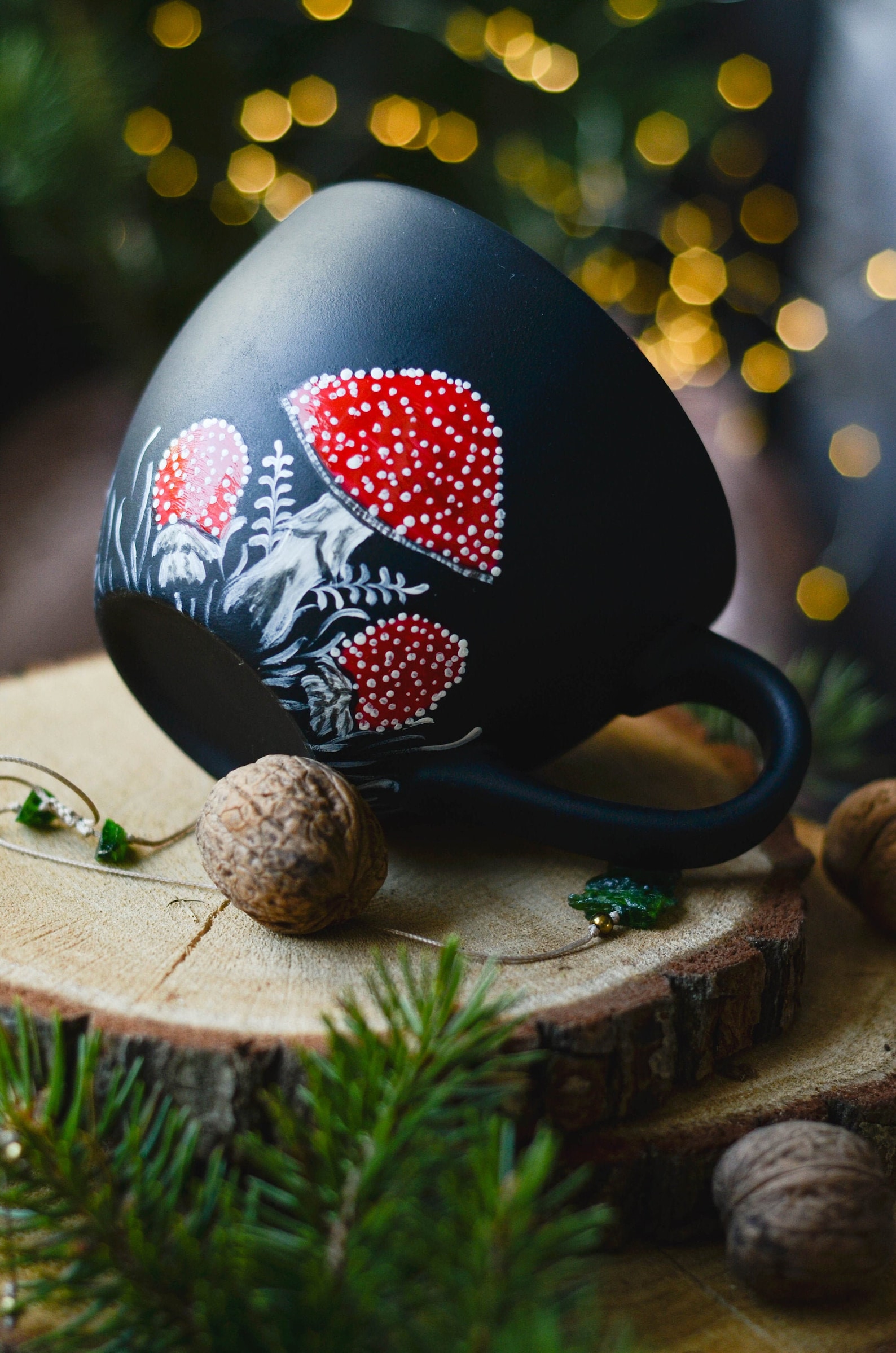 Amanita Muscaria Mug Herbs Tea Mug Herbal Tea Mug Magic - Etsy