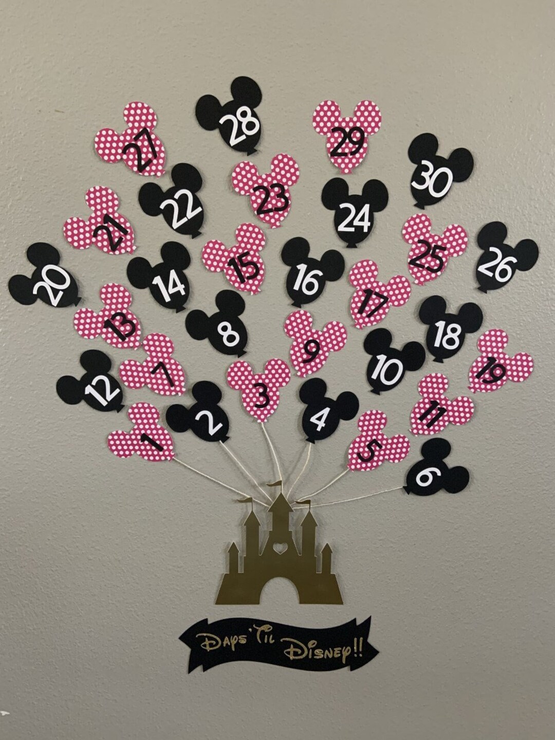 Disney Countdown - Etsy
