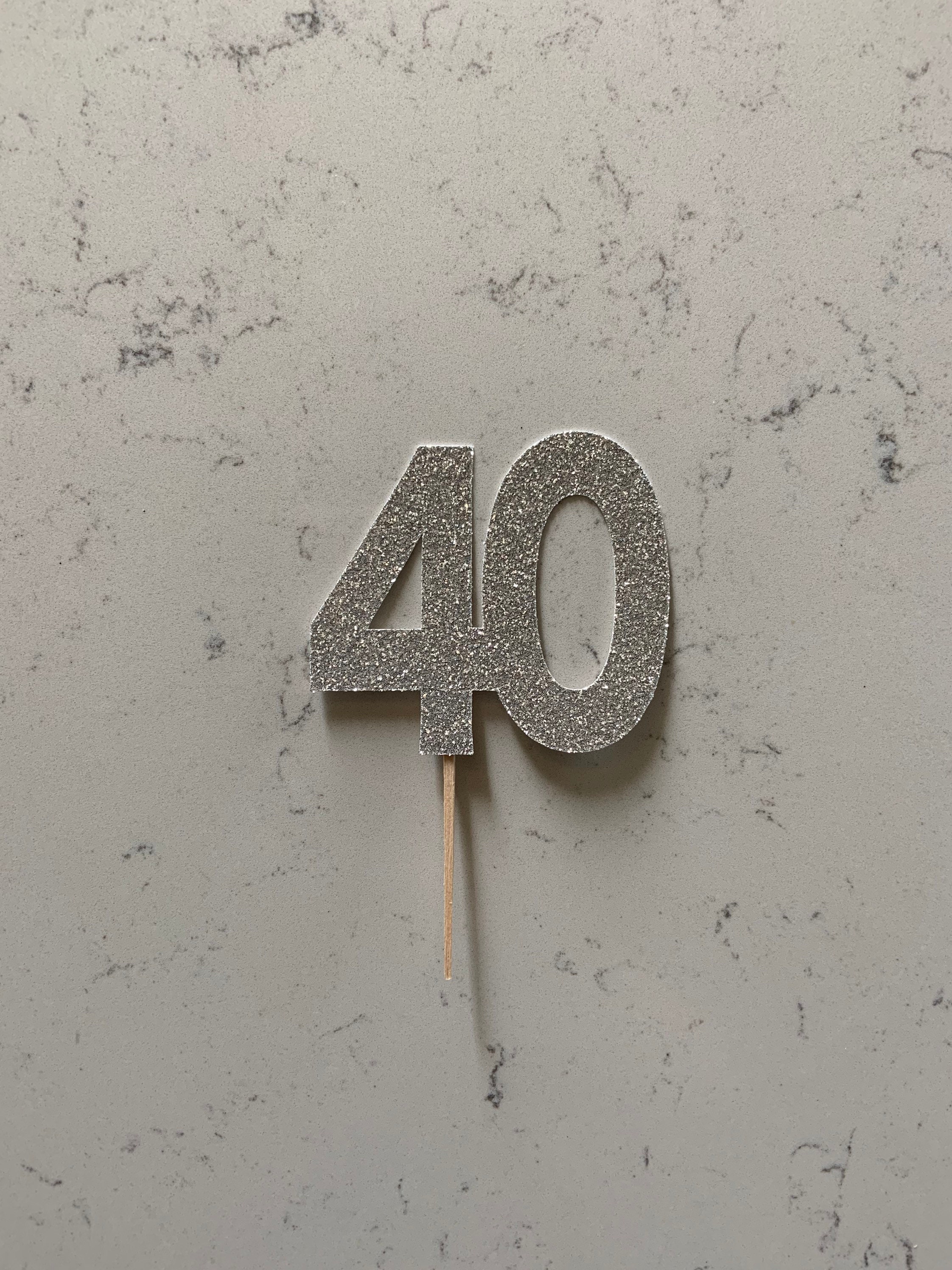 Custom Age Cupcake Toppers - Etsy