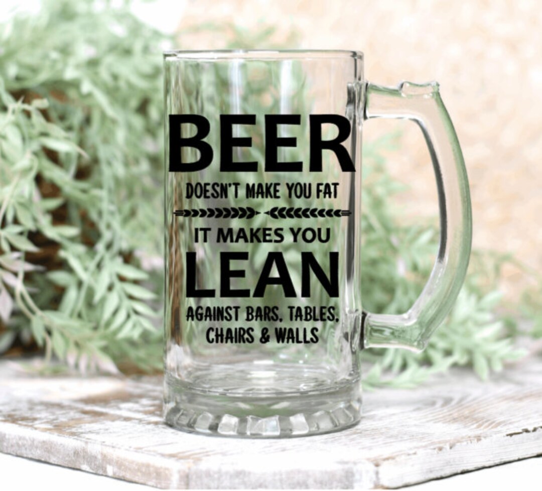 Funny Beer Mug, Personalized Beer Glass, Sarcastic Beer Mugs, Best Man ...