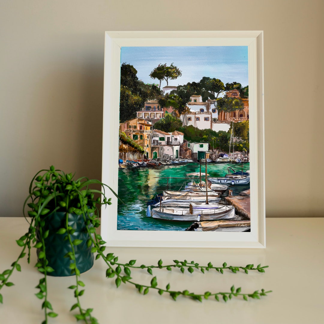 Mallorca Art Print, Majorca Art Print, Spain Art Print, Spanish Art ...