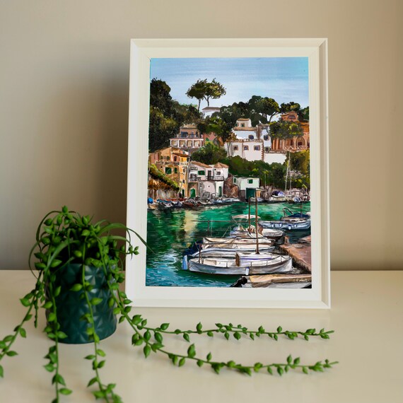 Mallorca Art Print Majorca Art Print Spain Art Print - Etsy