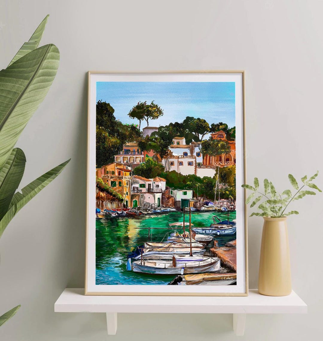 Mallorca Art Print, Majorca Art Print, Spain Art Print, Spanish Art ...