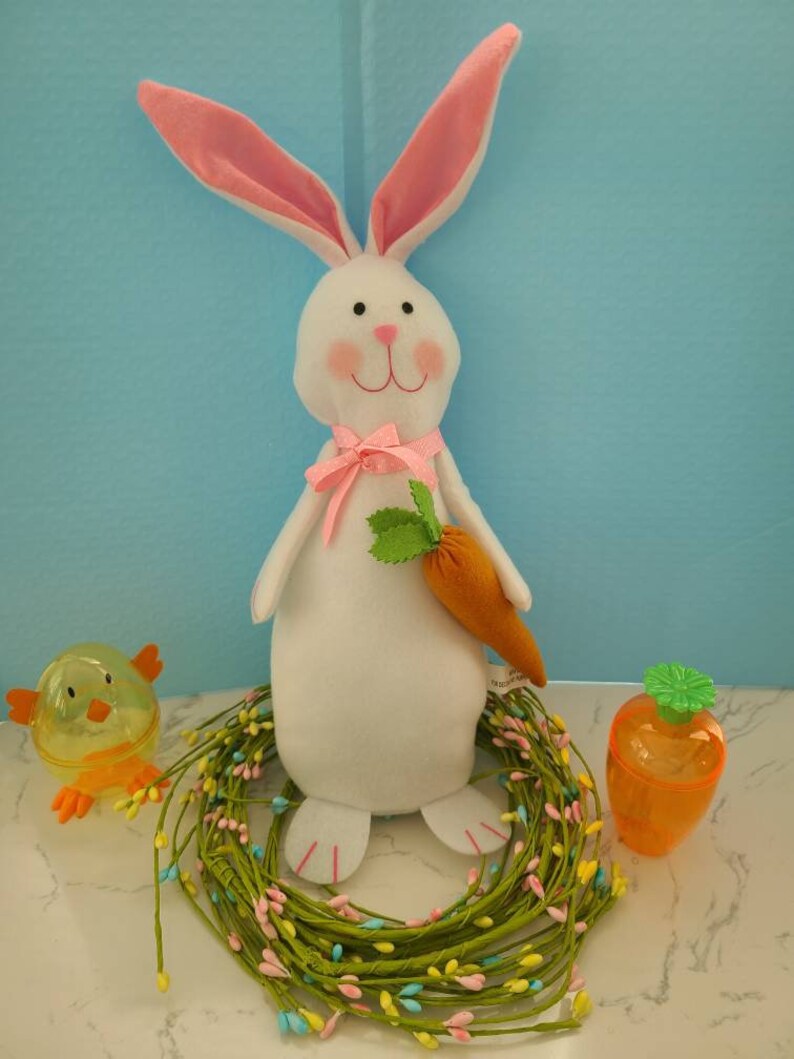 Easter Home Decor, Easter Bunnies, Plush Bunnies, Shelf Bunnies ...