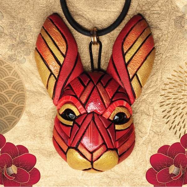 Rabbit Mosaic - Etsy