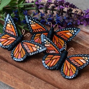 Monarch Butterfly Pin Brooch, Summer Spirit Animal, Endangered Species ...