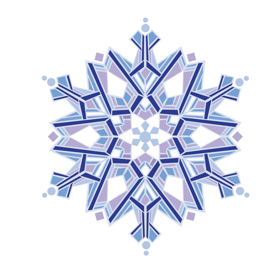 Snowflake Downloadable Art for Winter Decor, Holiday Greetings ...