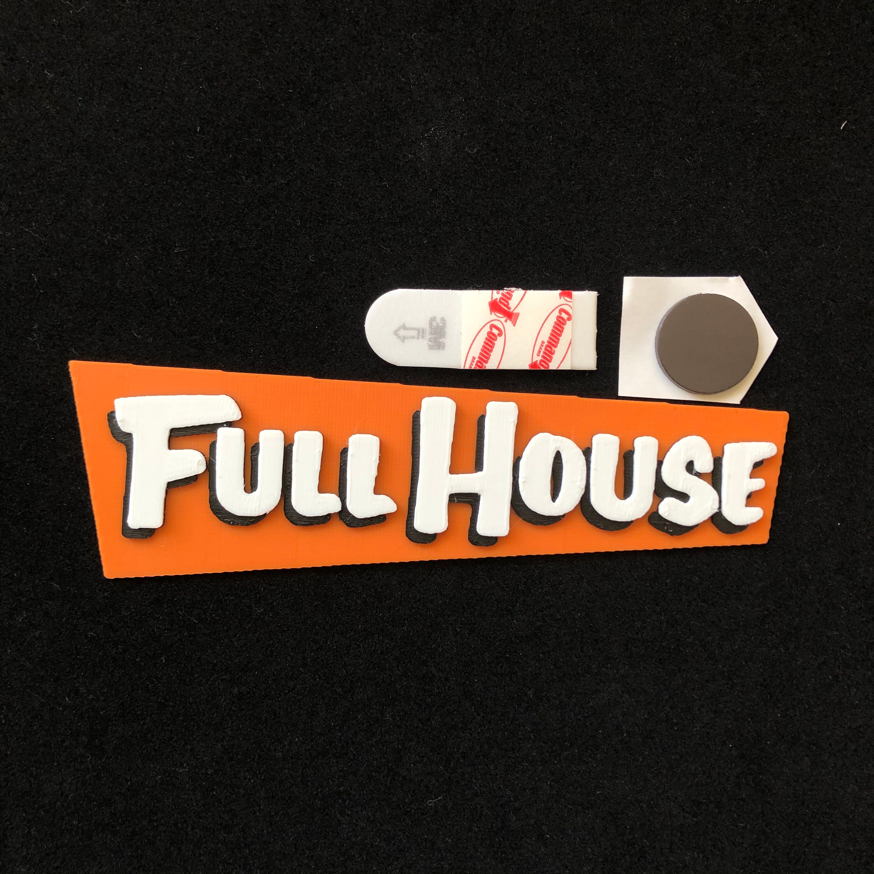 Logo From TV Show "full House" | 3D Printed Sign | Sitcom Logos - Etsy