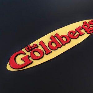 The Goldbergs TV Show Logo Sign 3D Printed Sitcom Signs - Etsy
