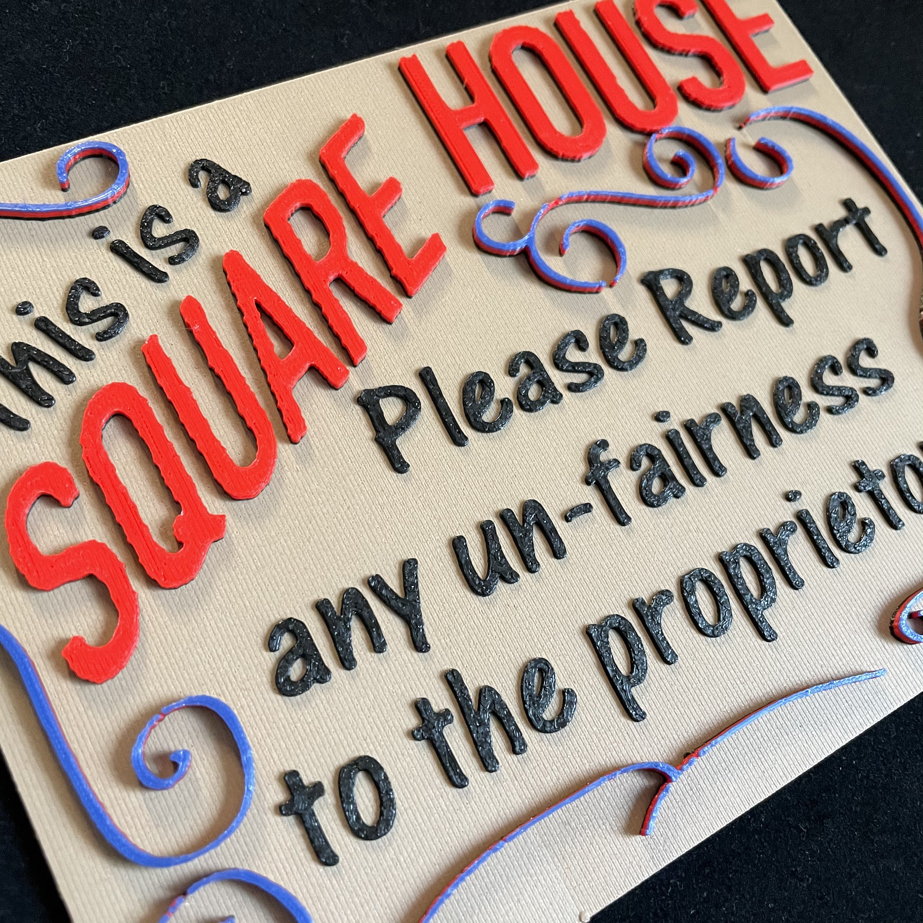 This is a Square House Sign From Tv Show cheers | Etsy India