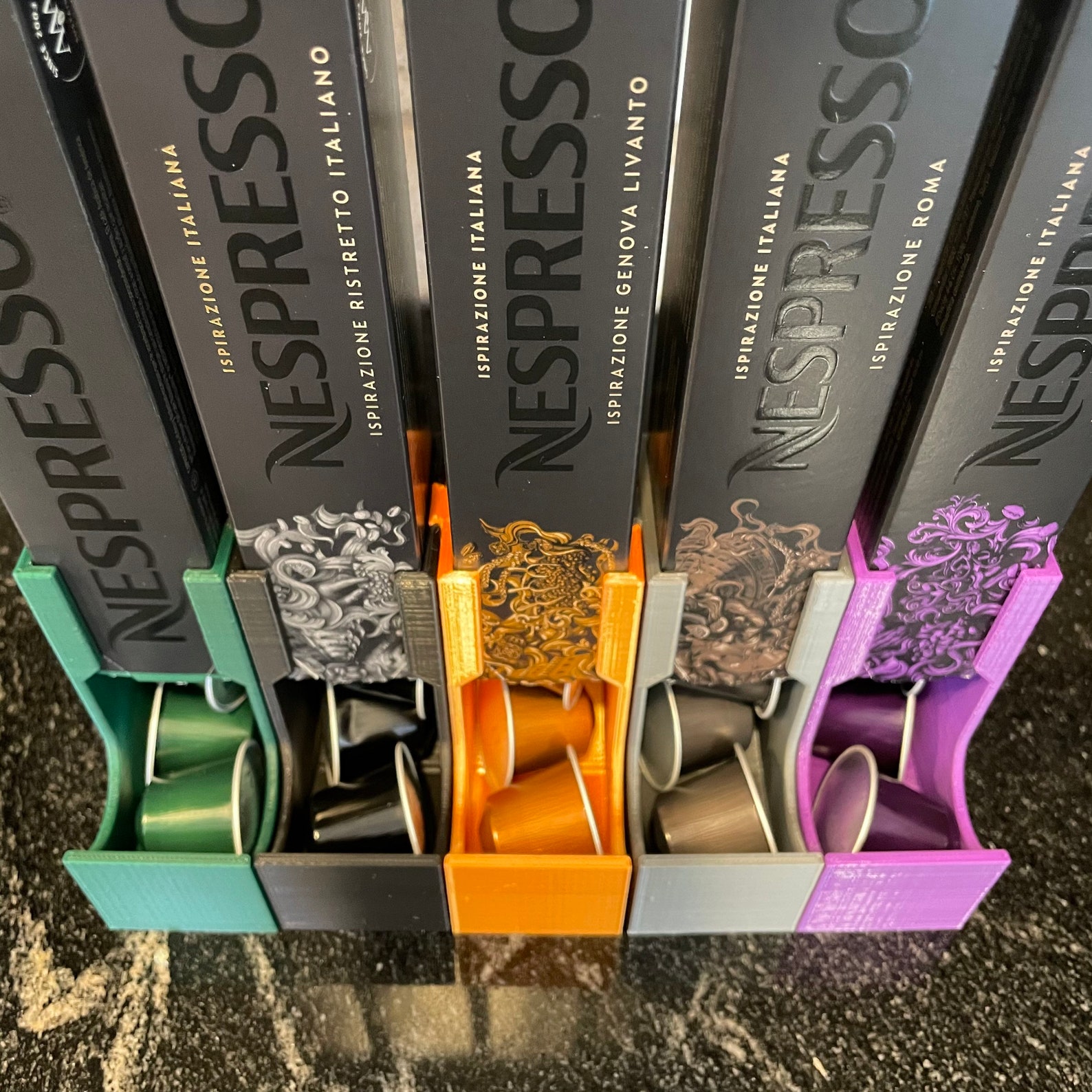 3D Printed Nespresso Pods Dispenser: Modular Kitchen Organizer - Etsy