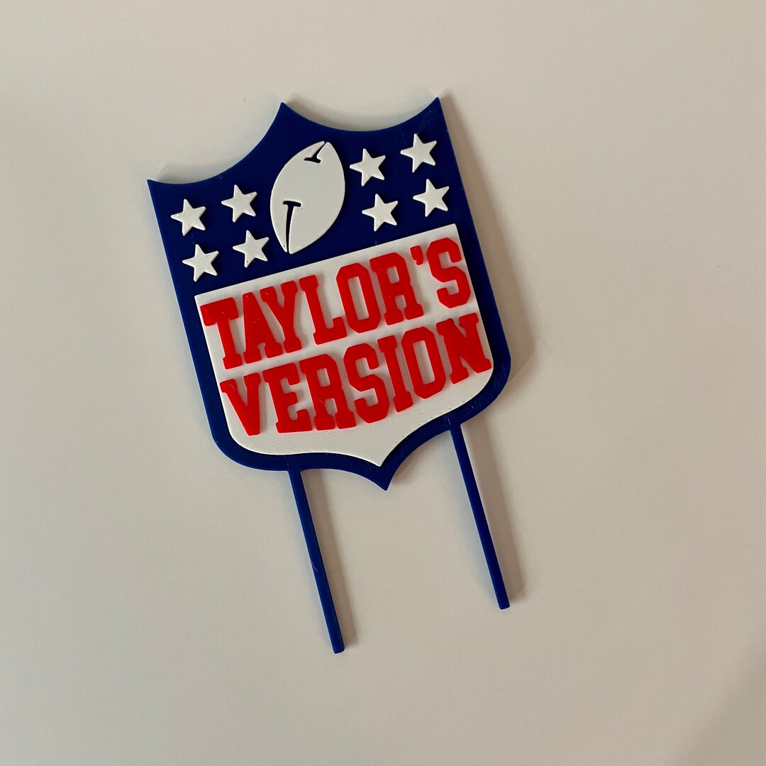 Taylor's Version Inspired Cake Topper Cake Decor 3D - Etsy