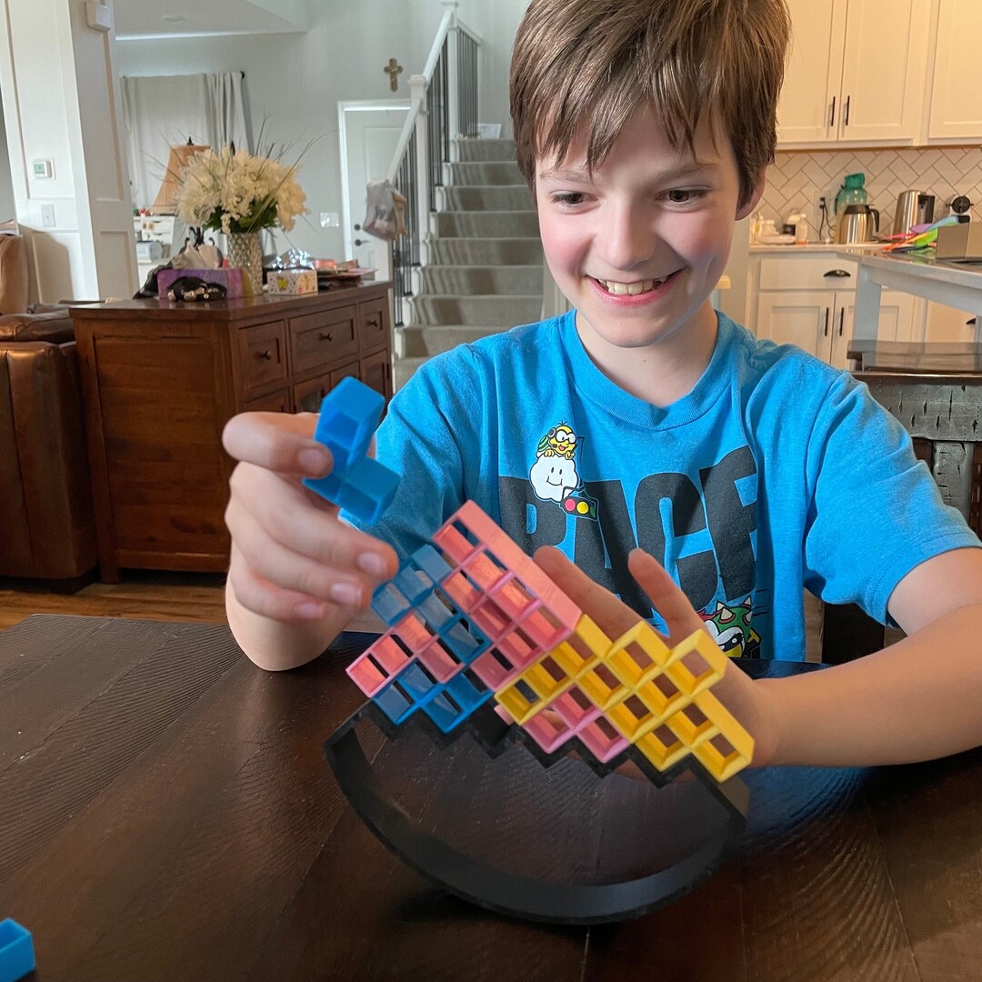 Tetris Balance 3D Printed | Tetris | Balancing Games | Family Games ...