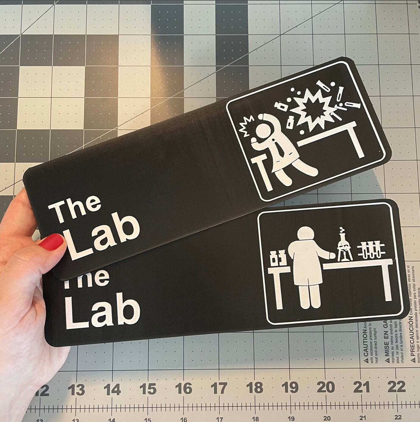 PERSONALIZED the Lab Sign Laboratory 3D Printed Sign Lab - Etsy
