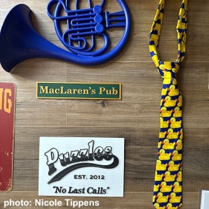 Maclaren’s Pub Sign - 3D Printed How I Met Your Mother Decor, Geeky ...