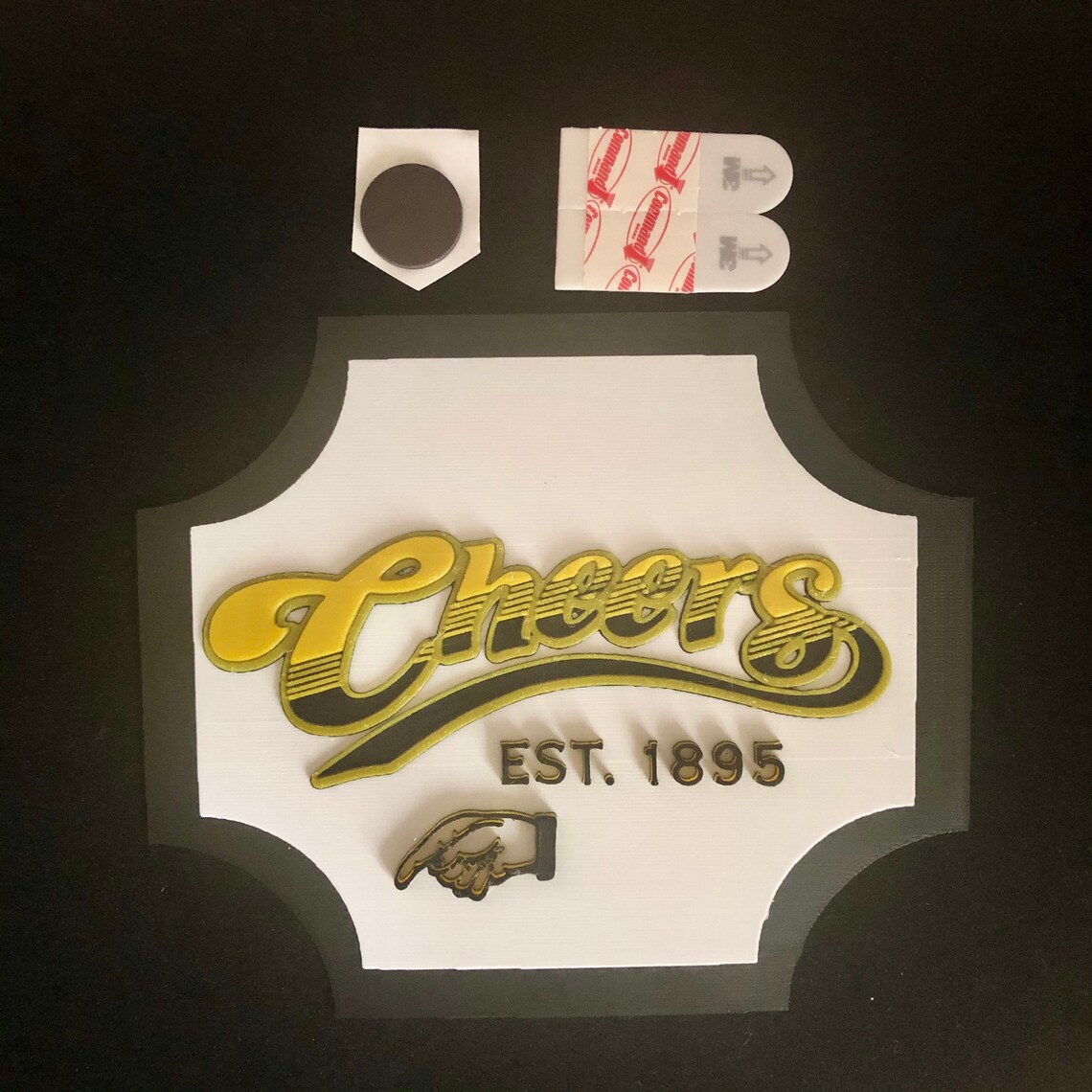 Cheers 3D Printed Sign/ Plaque Logo From 1982 Tv Show Cheers - Etsy