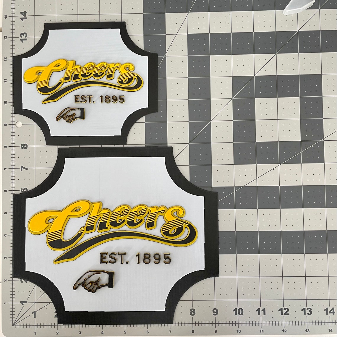 Cheers 3D Printed Sign/ Plaque Logo From 1982 Tv Show Cheers - Etsy