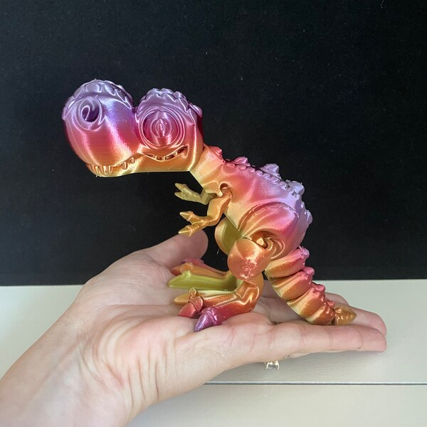 3d Printing Flexi Rex Dino - Etsy