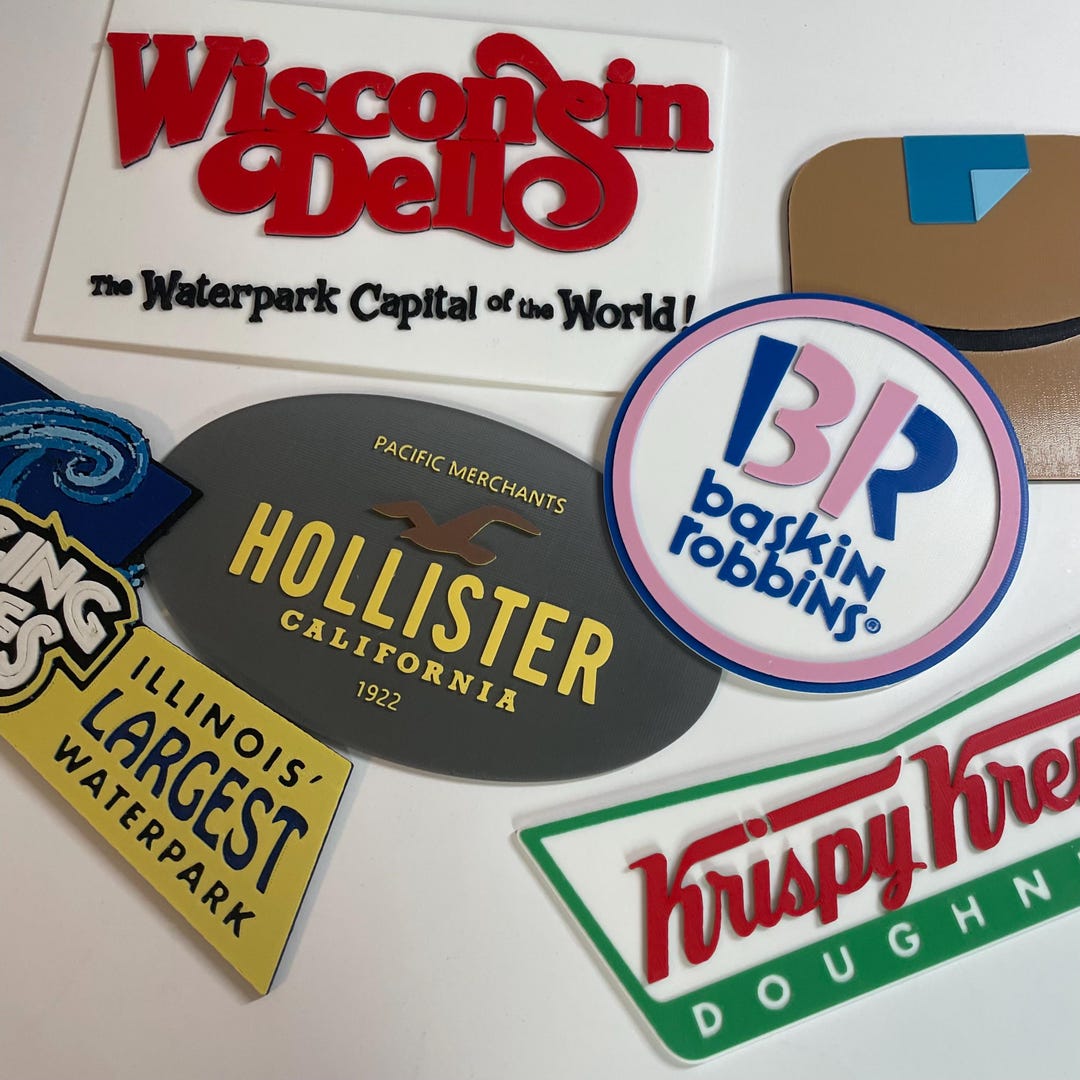 Your Logo, 3D Printed Magic – Custom 4-color Logos in Just 1-2 Days! - Etsy