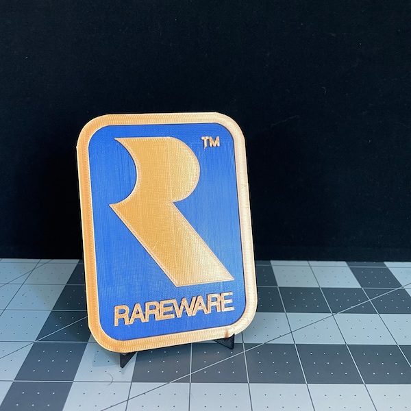 Rareware 3d Printed Logo - Etsy