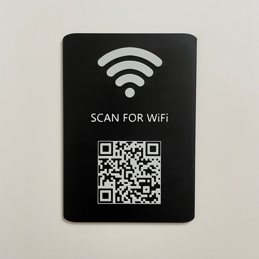 Customized Scan for Wifi QR Code | Wifi QR Code | Wifi Quick Connection ...
