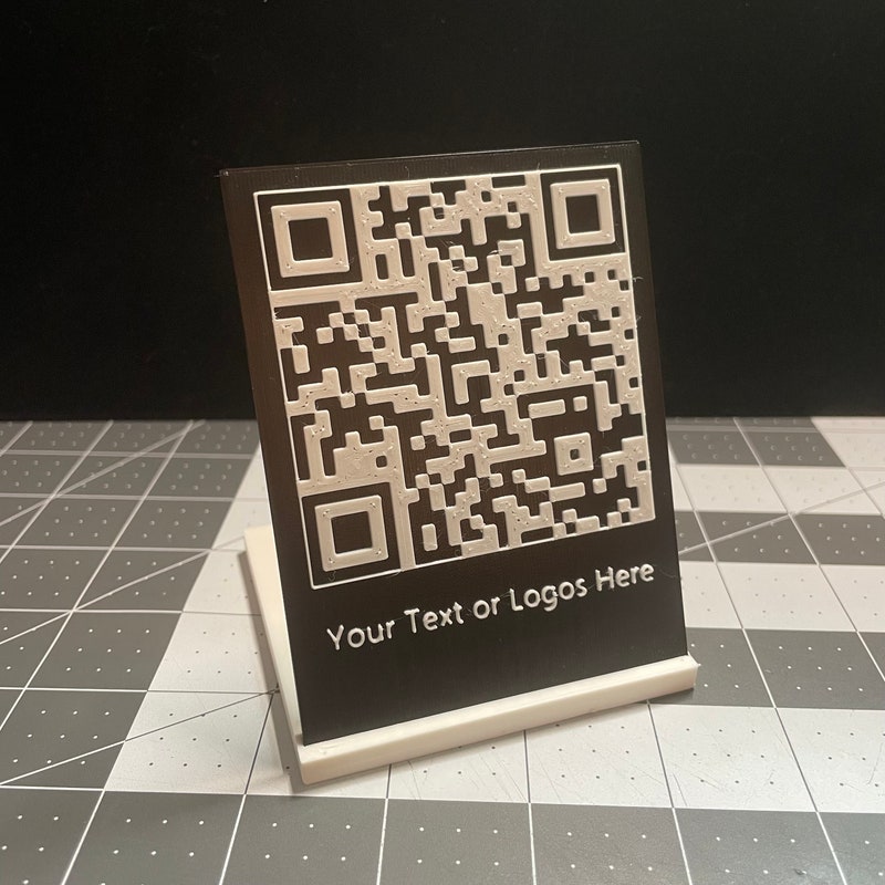 Qr Code Stand - Etsy