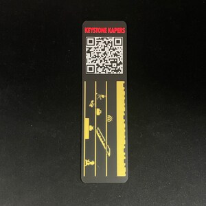 Atari Inspired Bookmarks 3D Printed With QR Code for Quick Play Atari ...