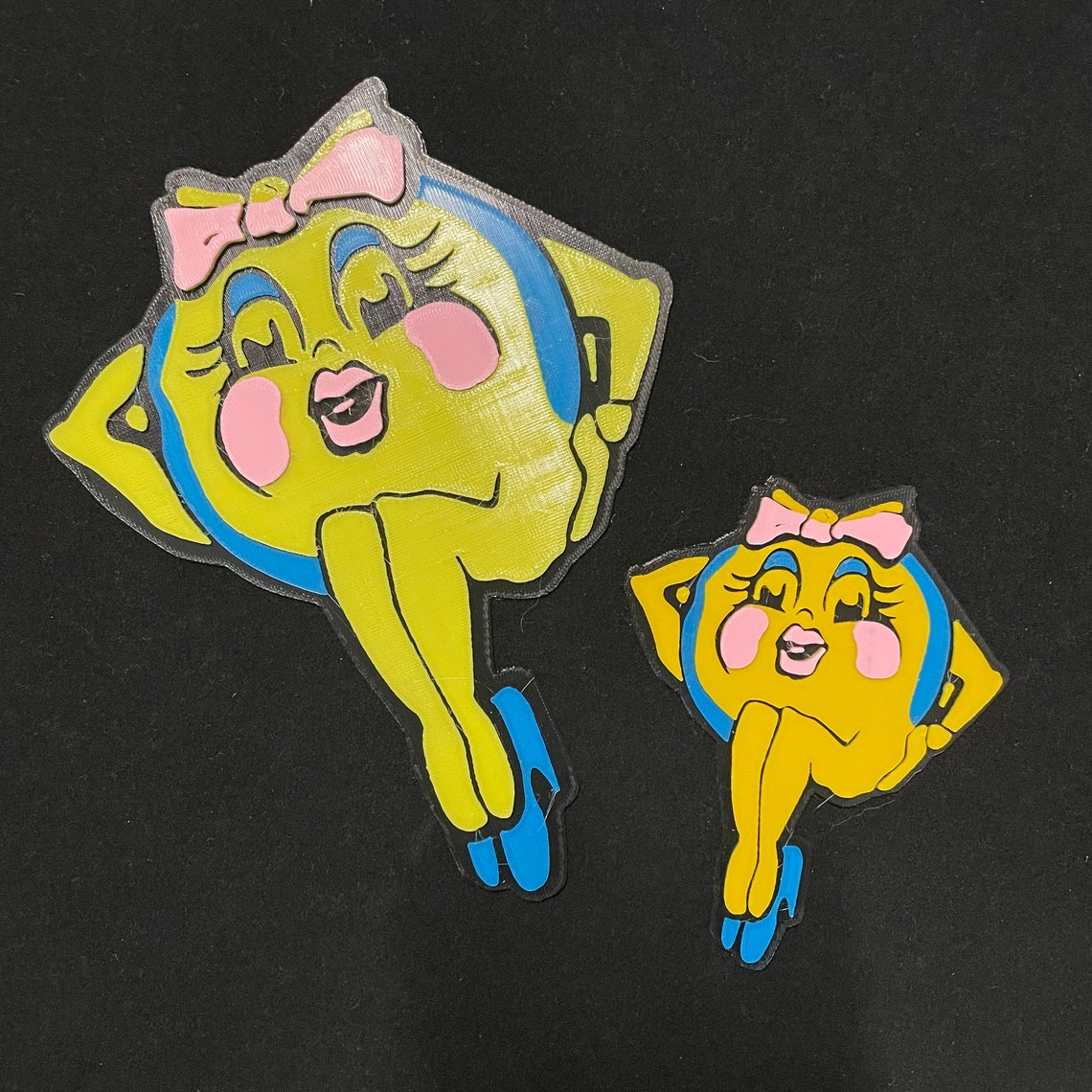 Miss Packman 3D Printed PacMan Fan Gift Miss PacMan Sign | Etsy