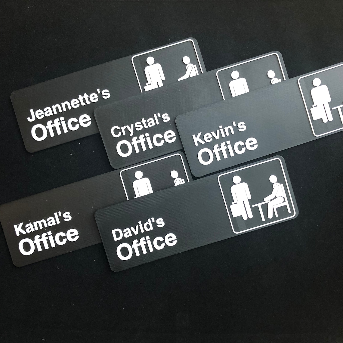 Personalized Door Sign From Tv Show the Office Your Names - Etsy