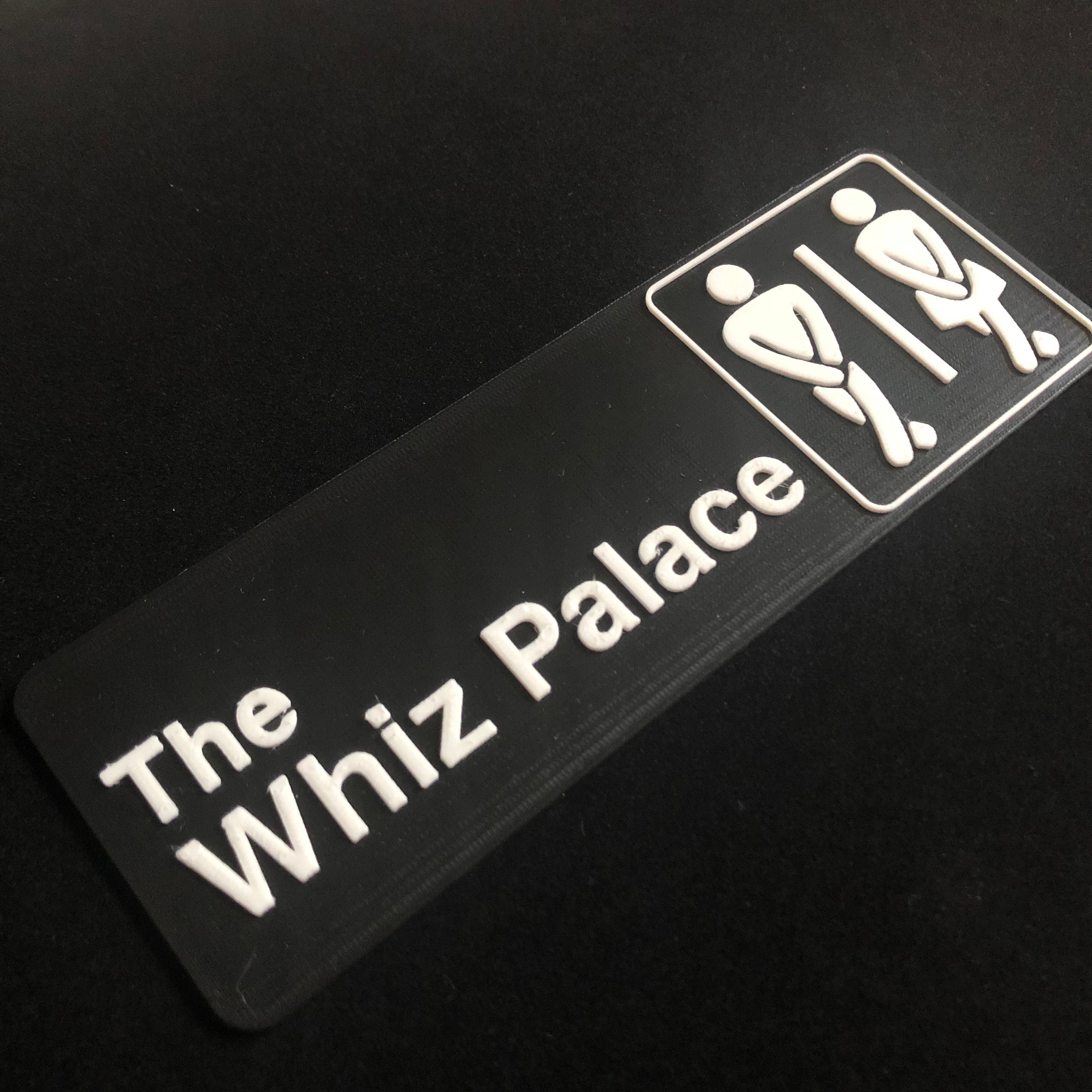 The Whiz Palace Door Sign | Parks and Recreation | Leslie Knope | 3D ...