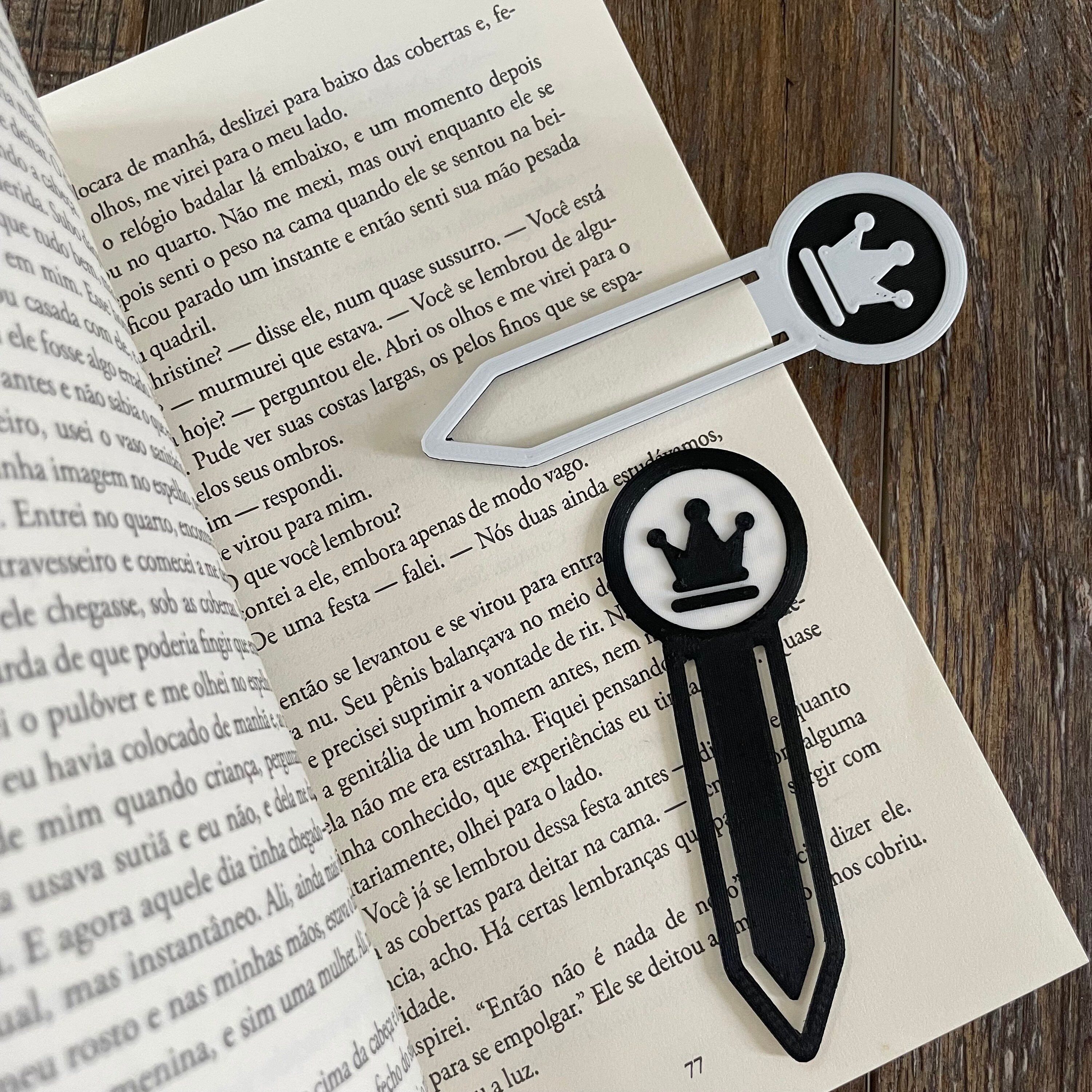 Chess Queen Bookmark Set – 3D Printed Book Lover Gift - Etsy