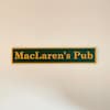 Maclaren’s Pub Sign - 3D Printed How I Met Your Mother Decor, Geeky ...