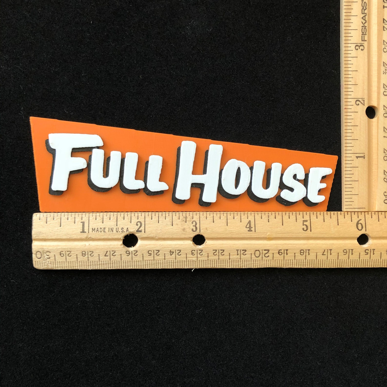 Logo From TV Show "full House" | 3D Printed Sign | Sitcom Logos - Etsy