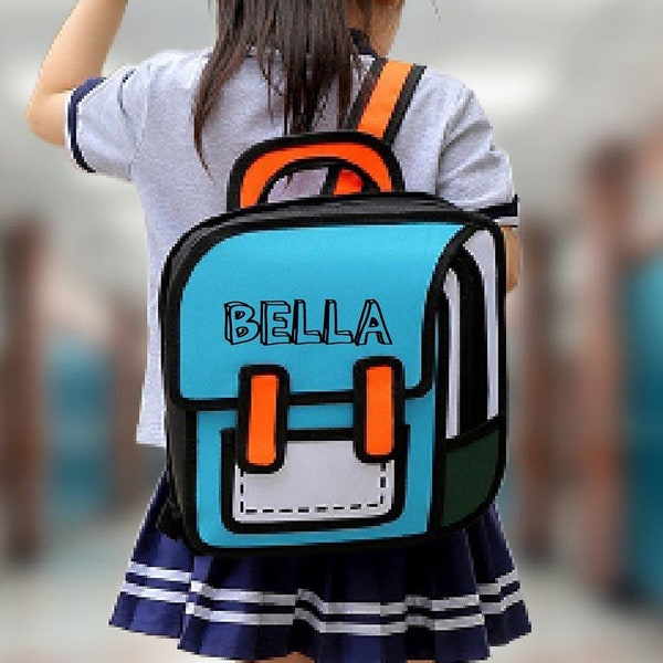 Anime Backpack - Etsy